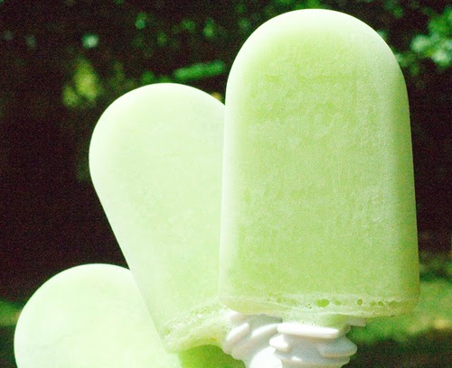 The Little Foodie: Cucumber Lime Pops